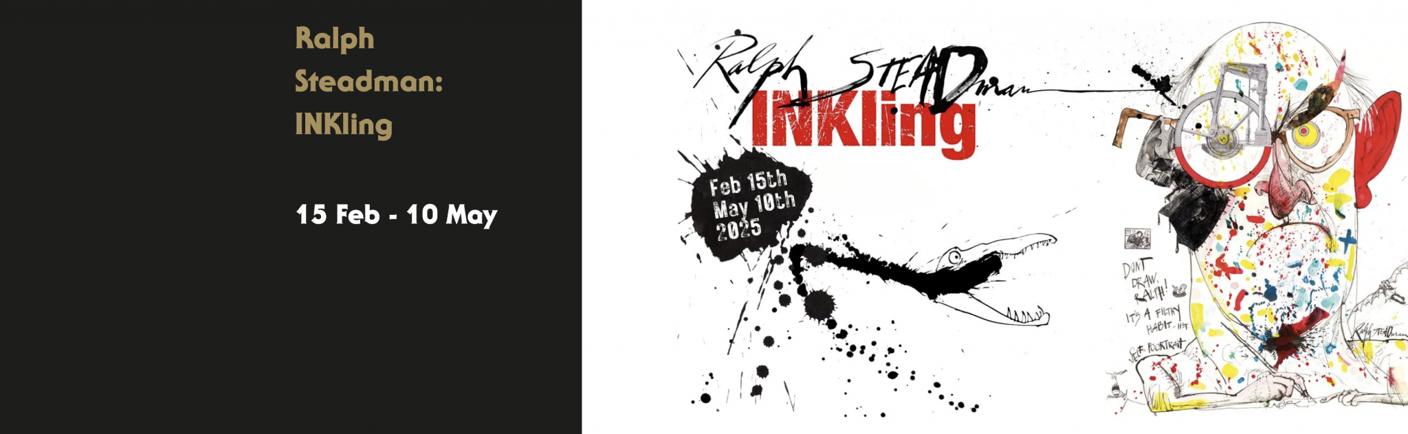 INKling Exhibition – Ralph Steadman Art Collection
